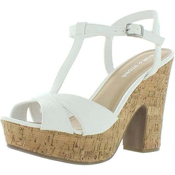 Sun + Stone | Shoes | Sun Stone Womens Jamie Platform Open Toe Heel ...